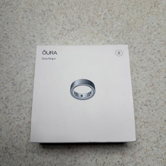 Oura | Jewelry | New Oura Ring Gen 4 Brushed Silver Size 9 Wellness ...